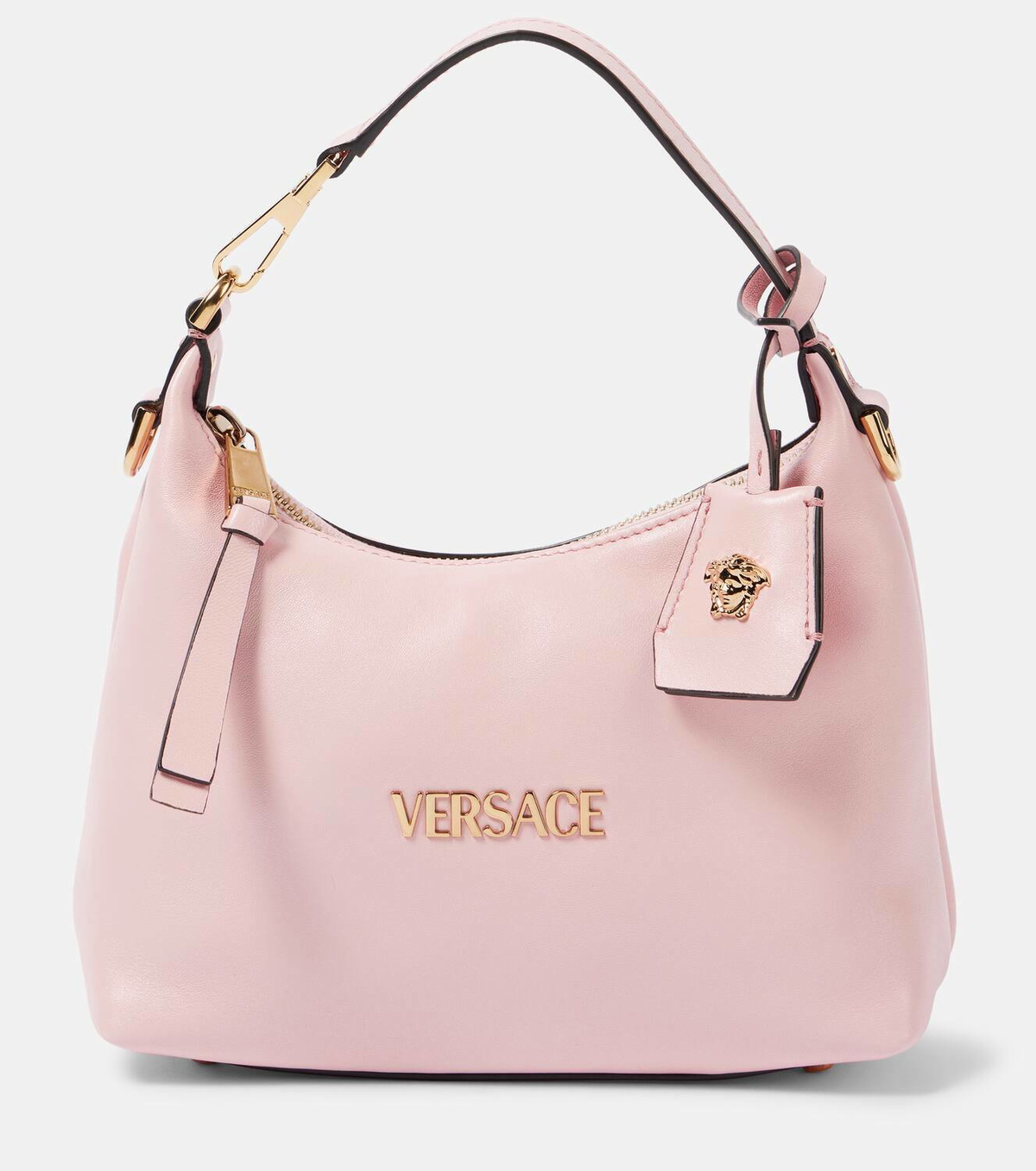 Versace Tag Small leather tote bag Versace