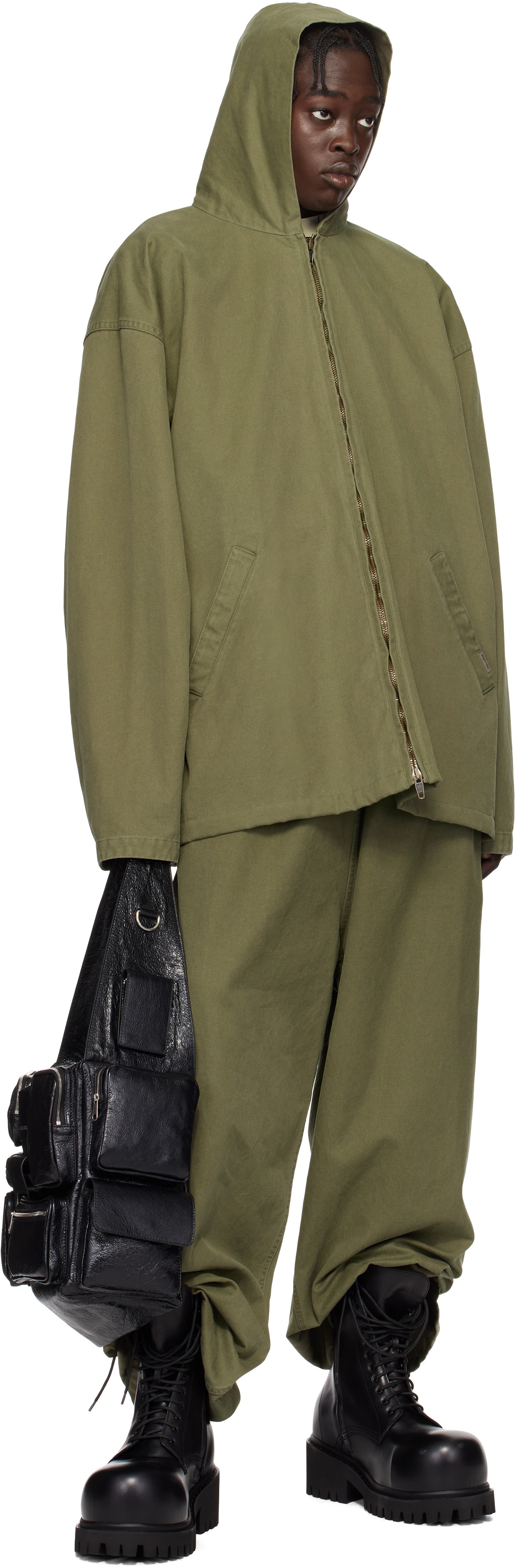 Balenciaga Black Stomper Boots Balenciaga