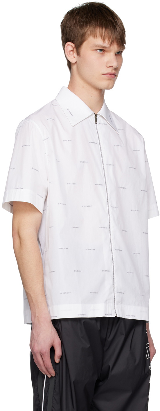 Givenchy White Printed Shirt Givenchy