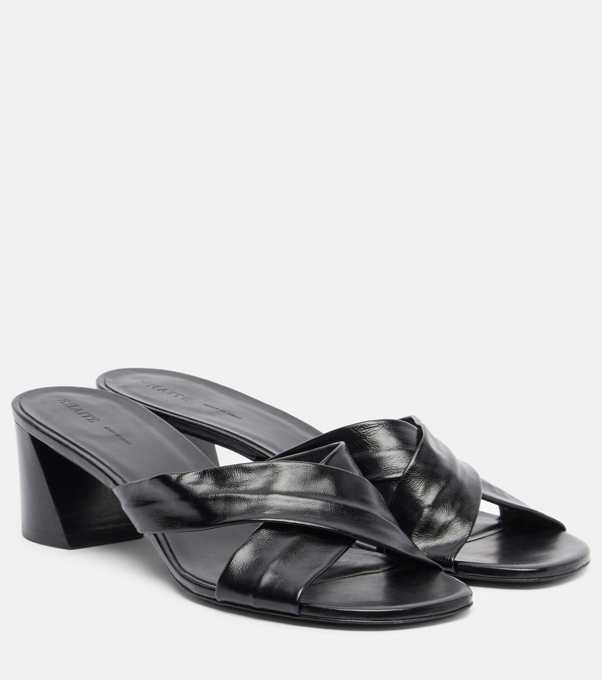 Khaite Liria 55 leather mules Khaite