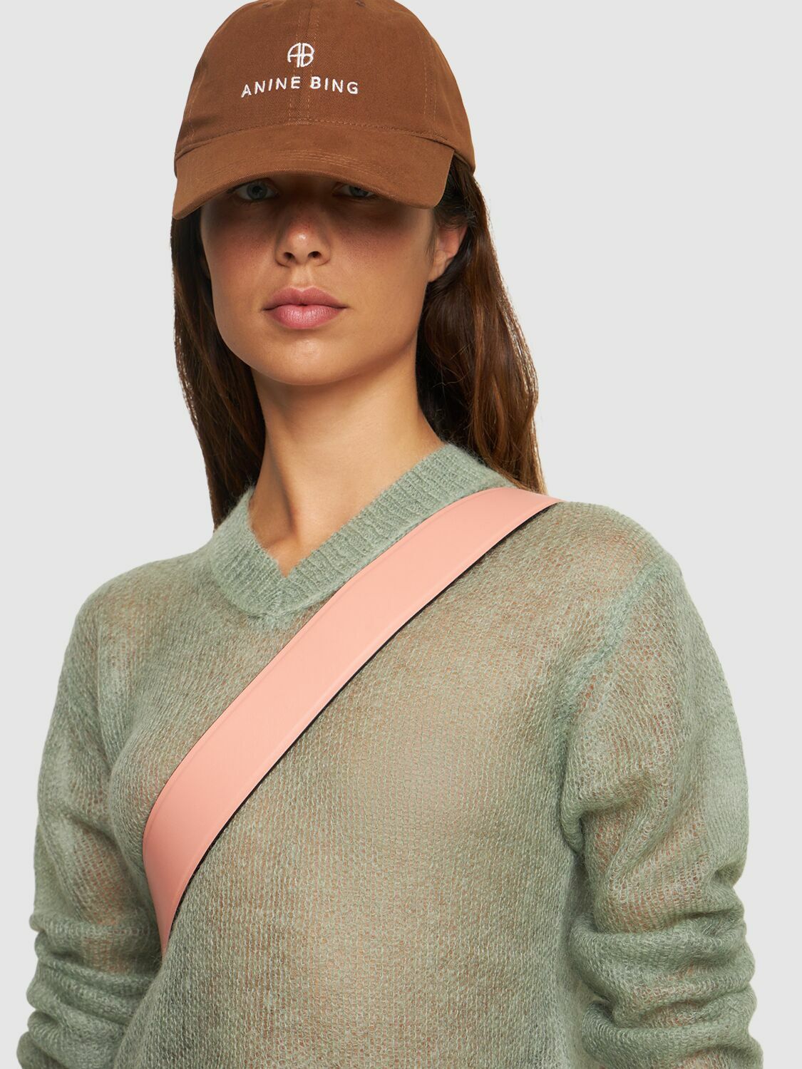 ANINE BING Jeremy Cotton Baseball Cap ANINE BING