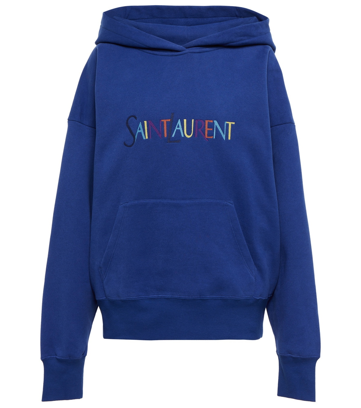 Saint Laurent Logo printed Cotton Jersey Hoodie Saint Laurent saint-laurent-logo-printed-cotton-jersey-hoodie-saint-laurent
