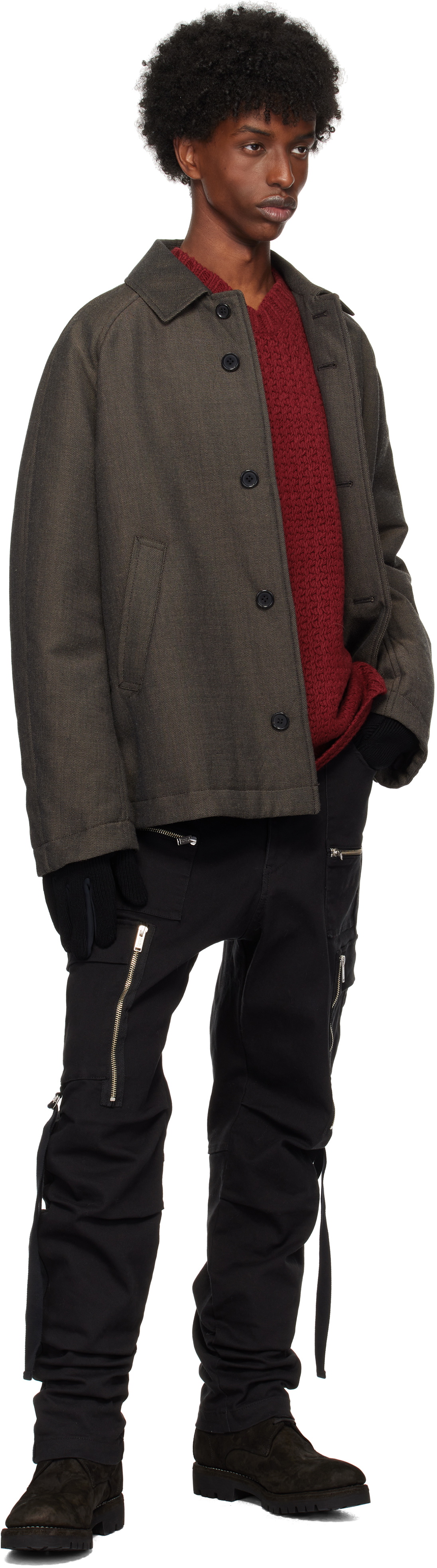 UNDERCOVER Red UC2D4903 Sweater Undercover