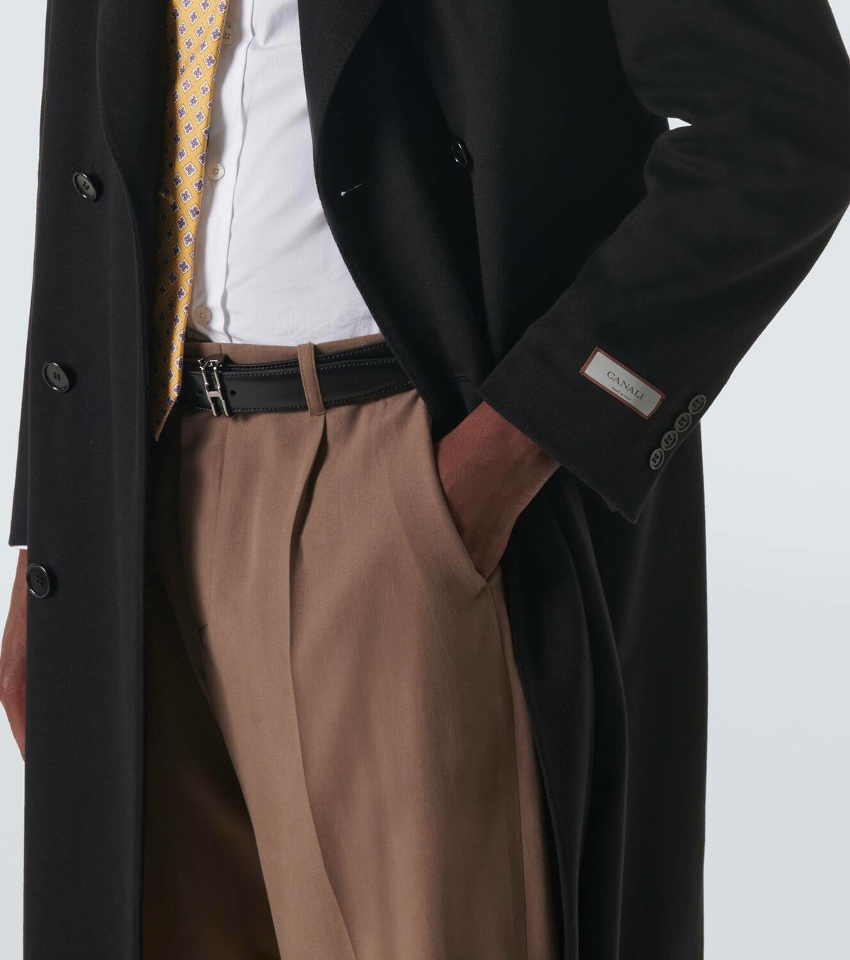 Canali Wool and cashmere overcoat Canali