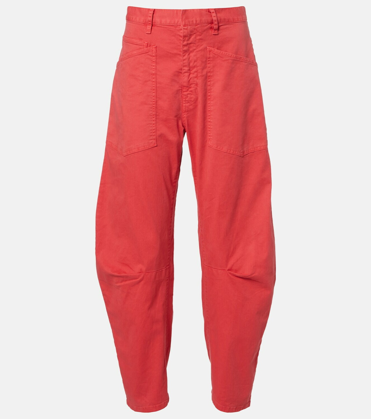 Nili Lotan Shon cotton barrel-leg pants Nili Lotan