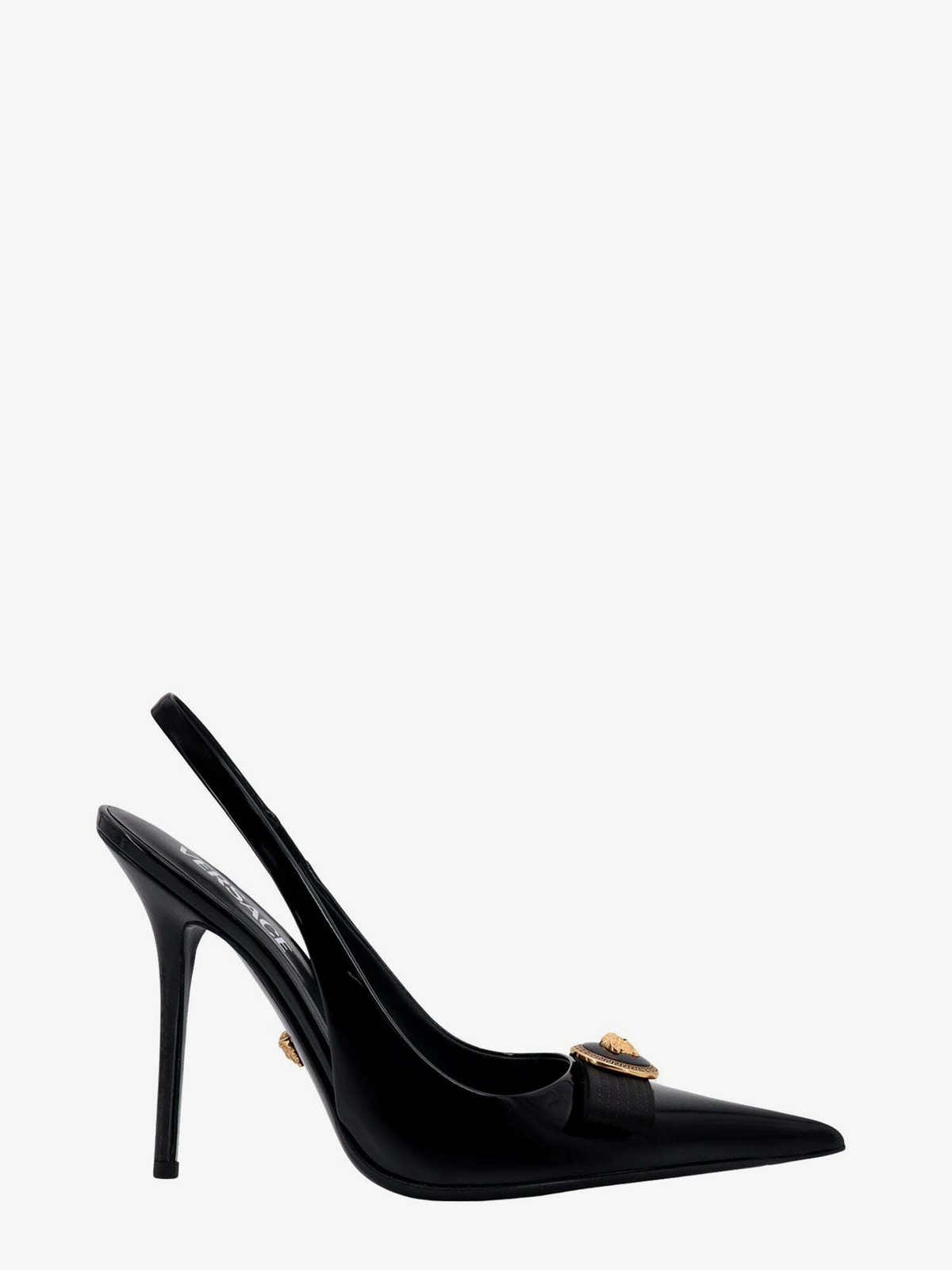 Versace Gianni Ribbon Black Womens Pump Versace