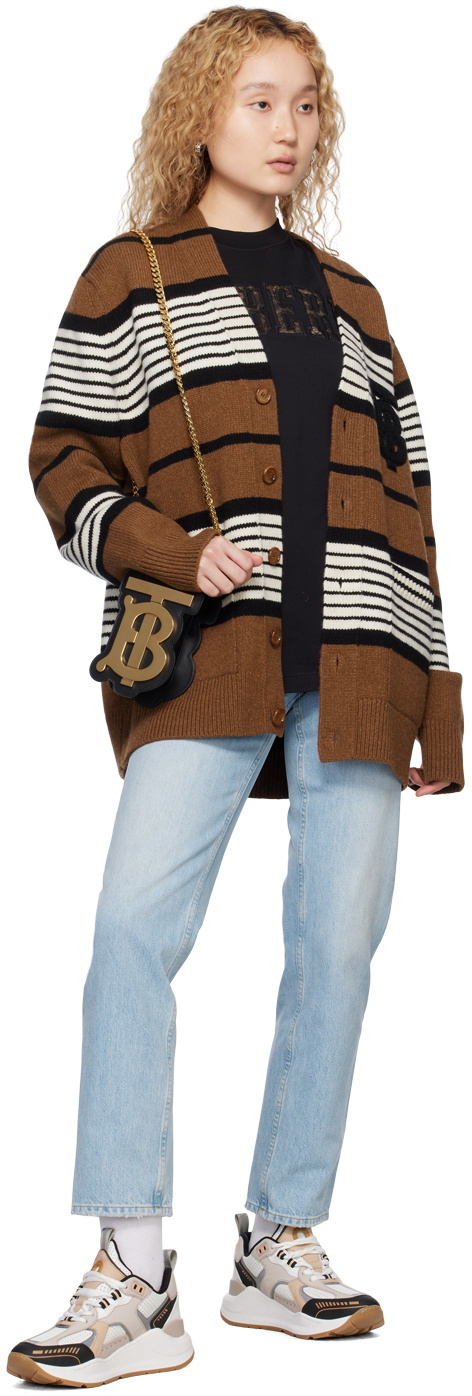 Burberry Black 'TB' Pouch Burberry
