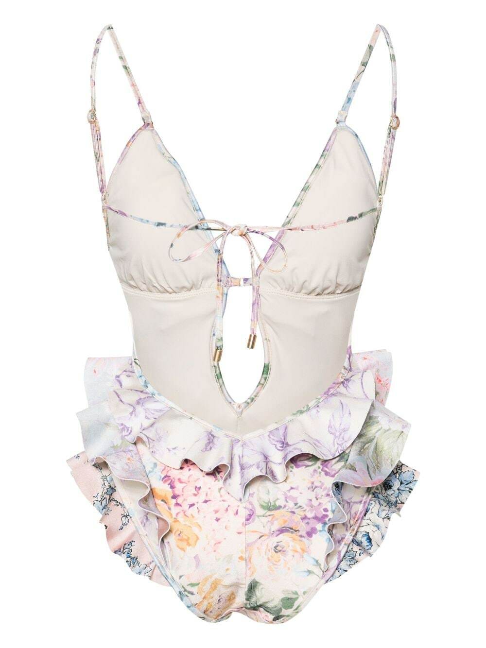 ZIMMERMANN - Floral Print One-piece Swimsuit Zimmermann