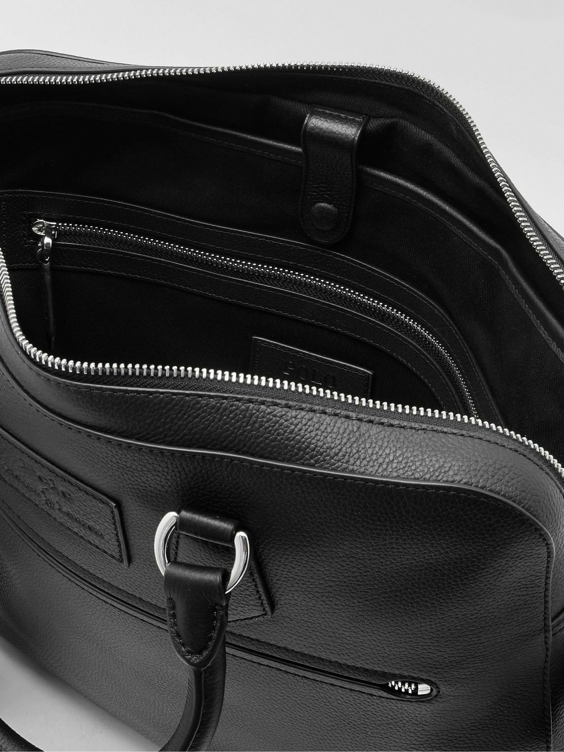 Polo Ralph Lauren - Full-Grain Leather Briefcase Polo Ralph Lauren