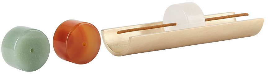 Cinnamon Projects Circa Mineral Trio Incense Burner Set