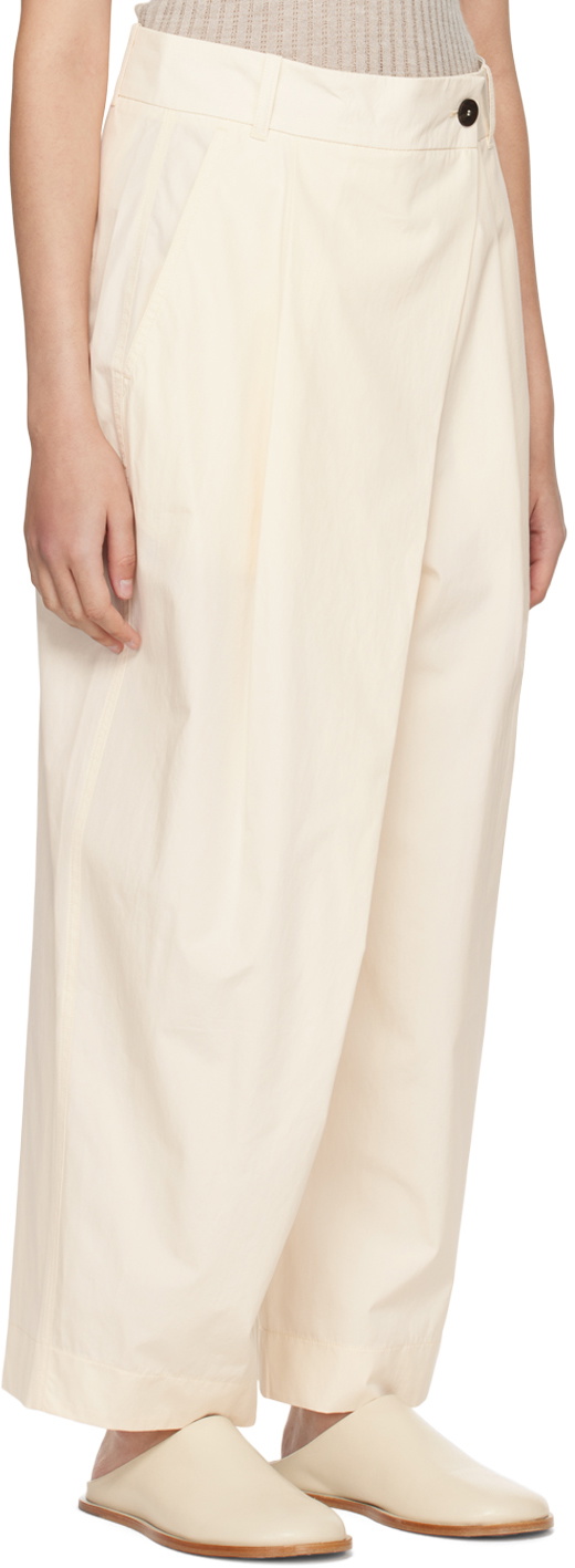 Studio Nicholson Off-White Judd Trousers Studio Nicholson