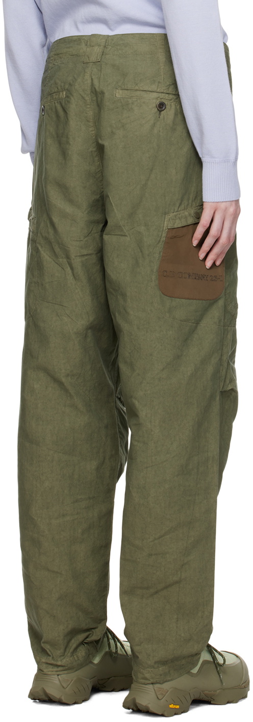 C.P. Company Green Ba-Tic Light Trousers C.P. Company