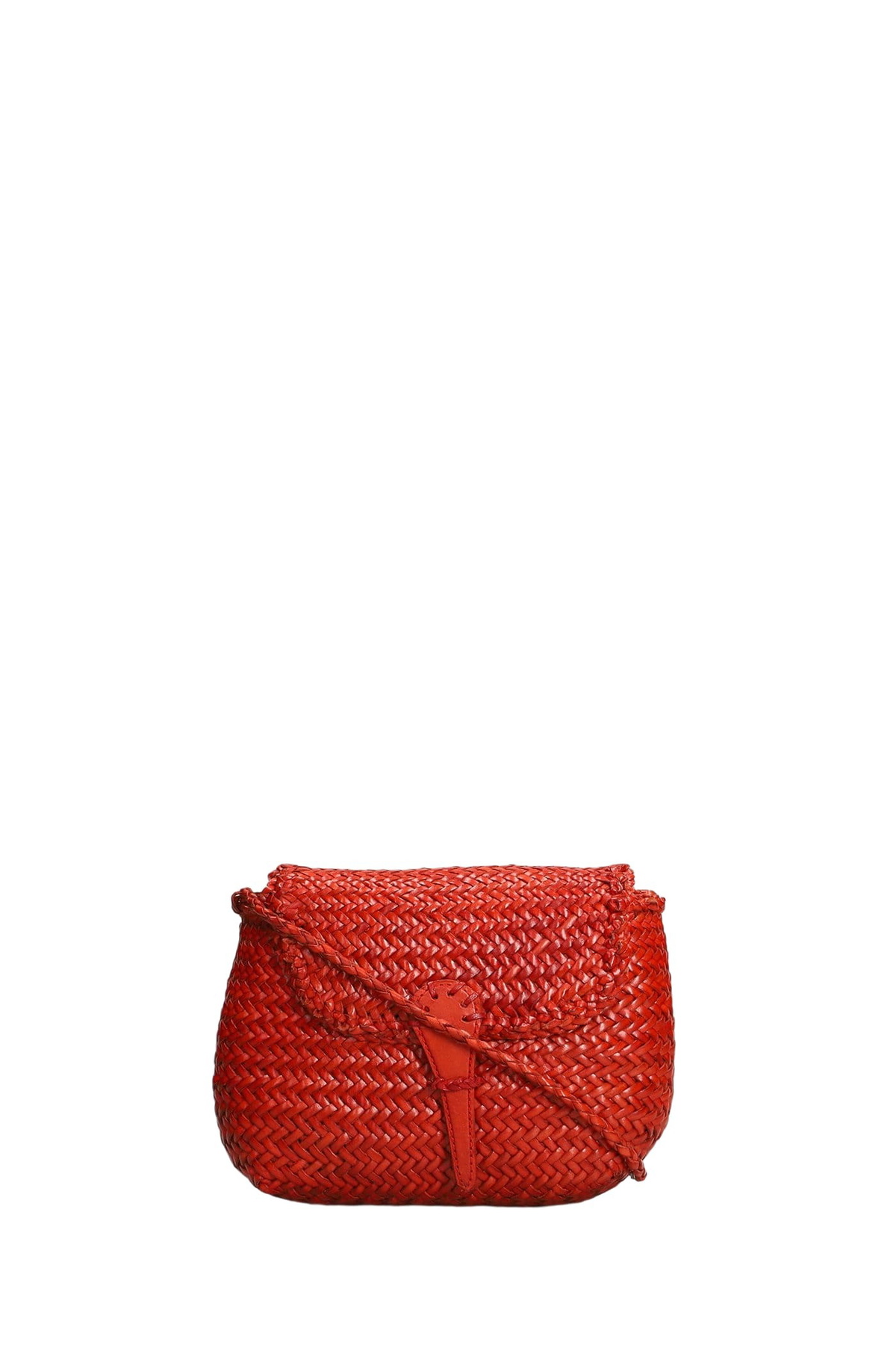 Dragon Diffusion Mini City Bag Shoulder Bag In Red Leather Dragon Diffusion