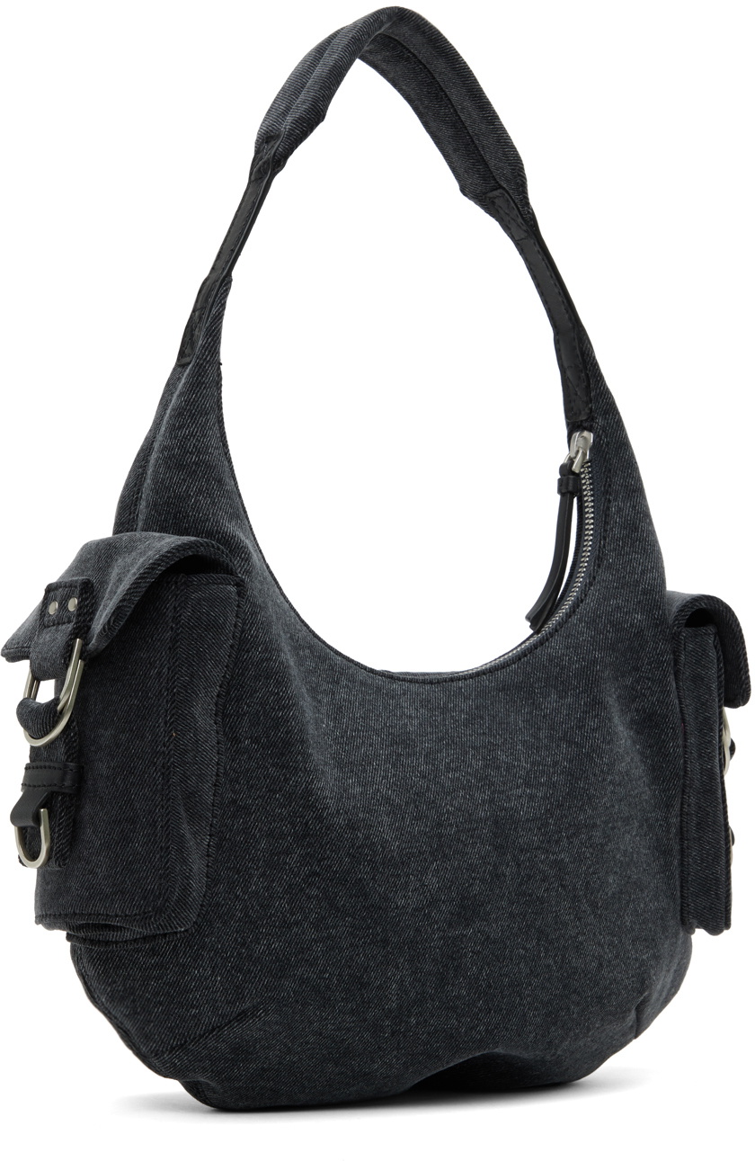 Blumarine Gray Small Pocket Bag Blumarine