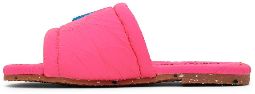 Maison Mangostan Kids Pink Sandia Slides Maison Mangostan