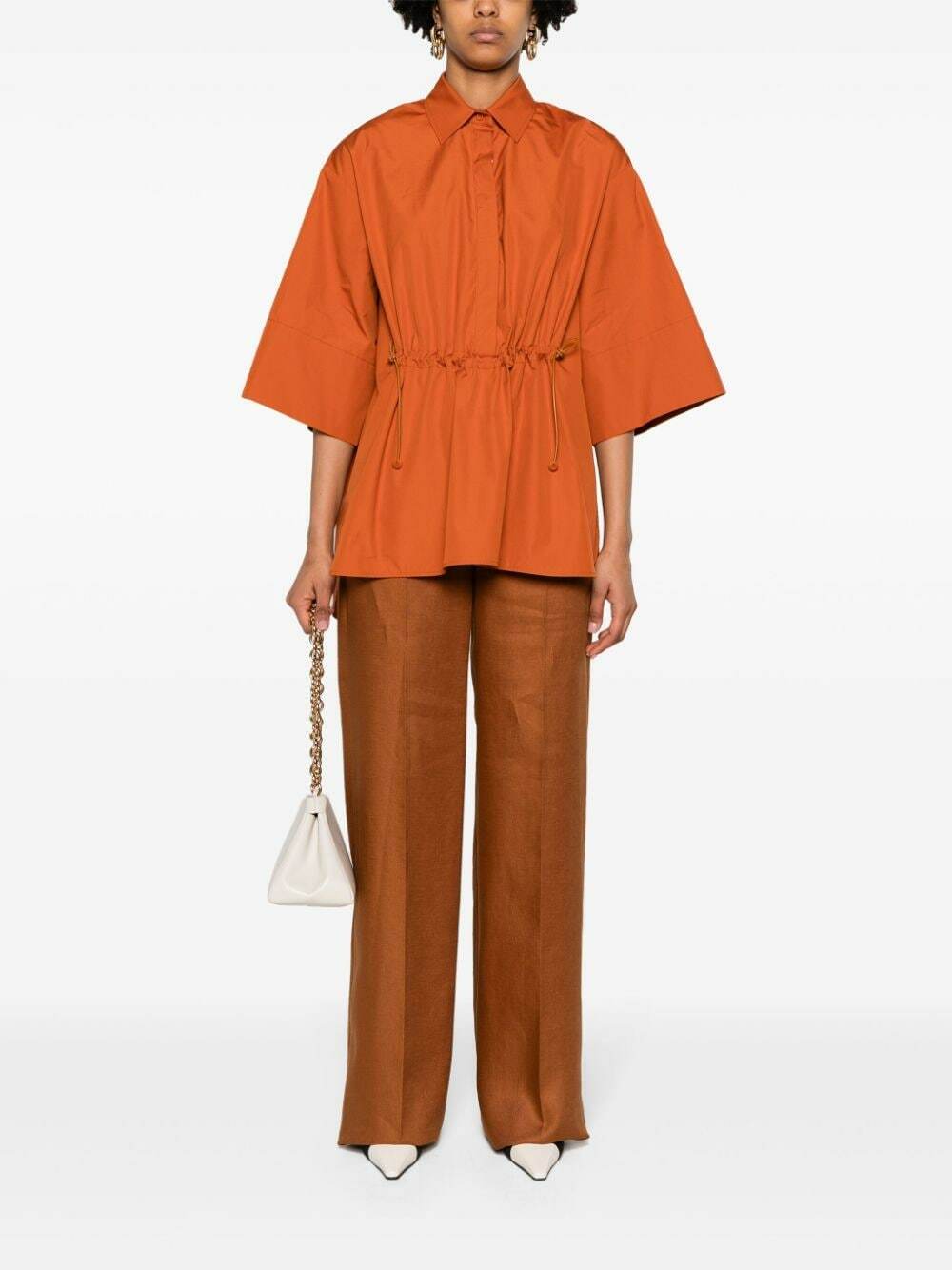 MAX MARA - Cotton Tunic Jacket Max Mara