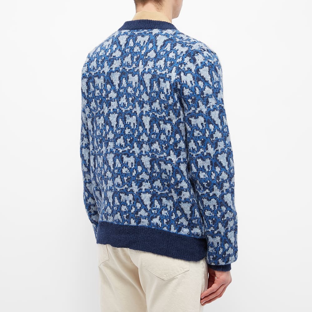 Corridor Men's Tessellation Cardigan in Blue Corridor