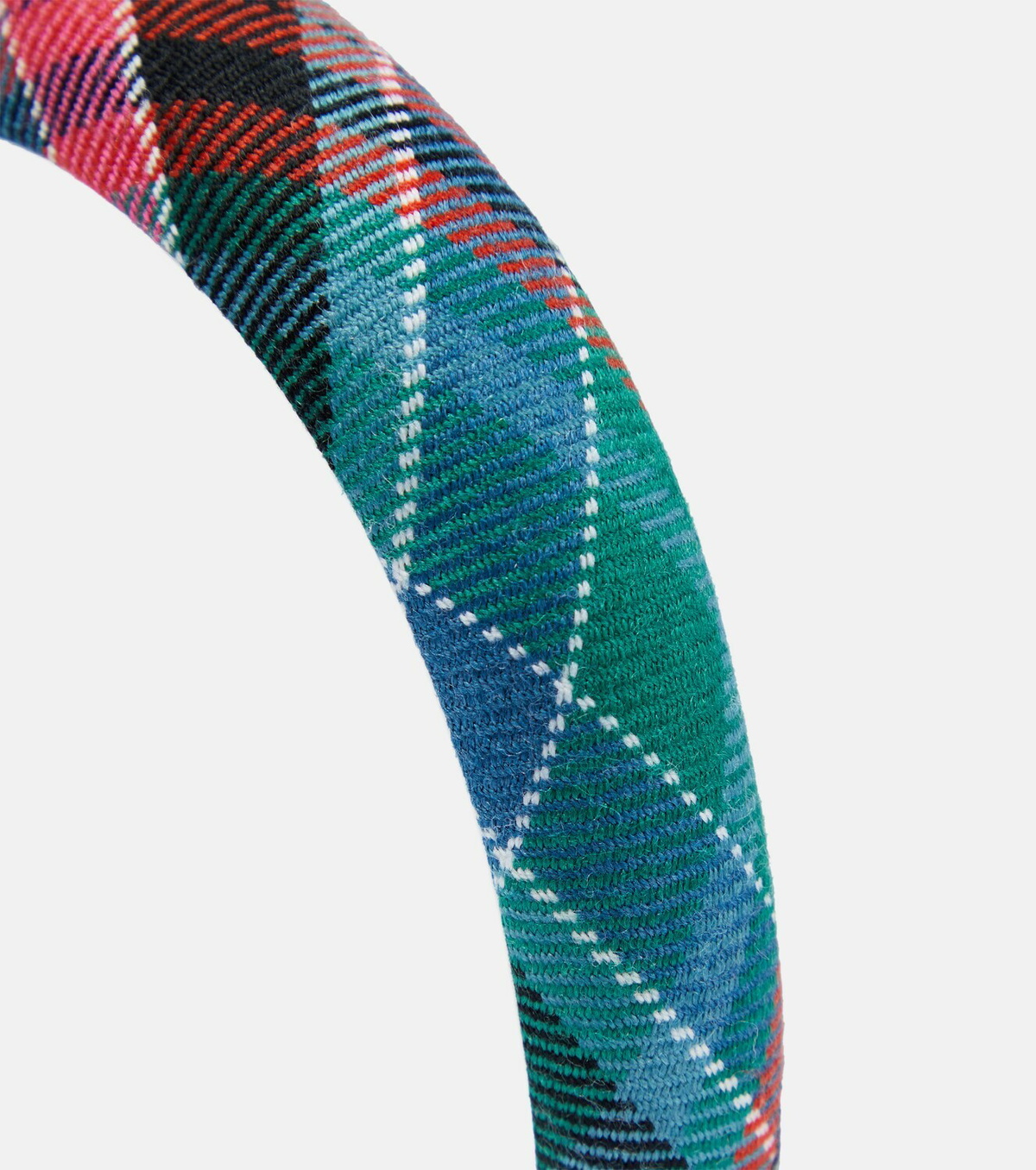 Jennifer Behr Tartan jacquard headband Jennifer Behr