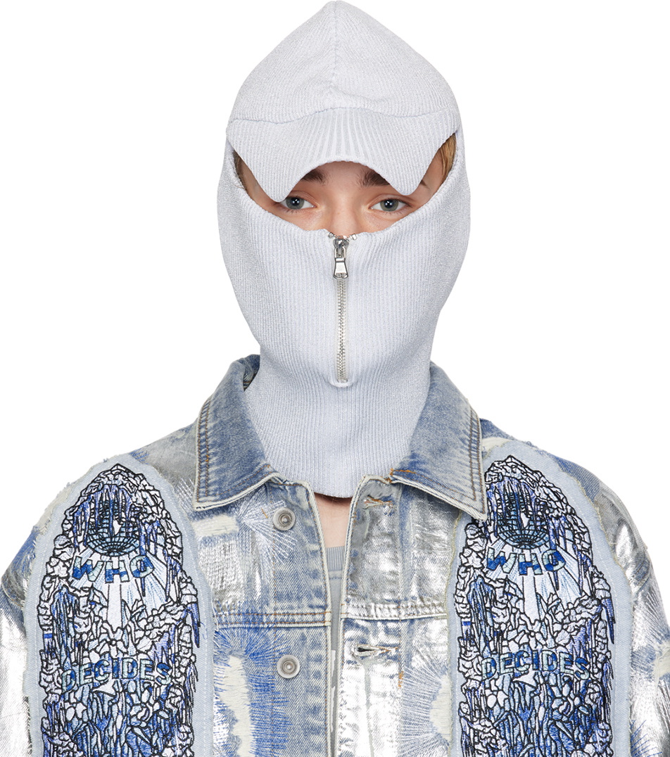 Who Decides War Silver Coveted Zip Beanie WHO DECIDES WAR by Ev Bravado