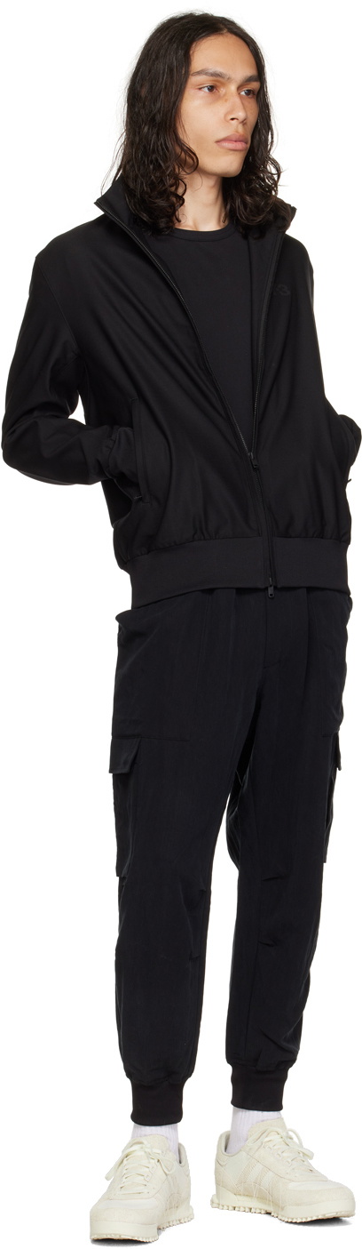 Y-3 Black 3-Stripes Track Jacket Y-3
