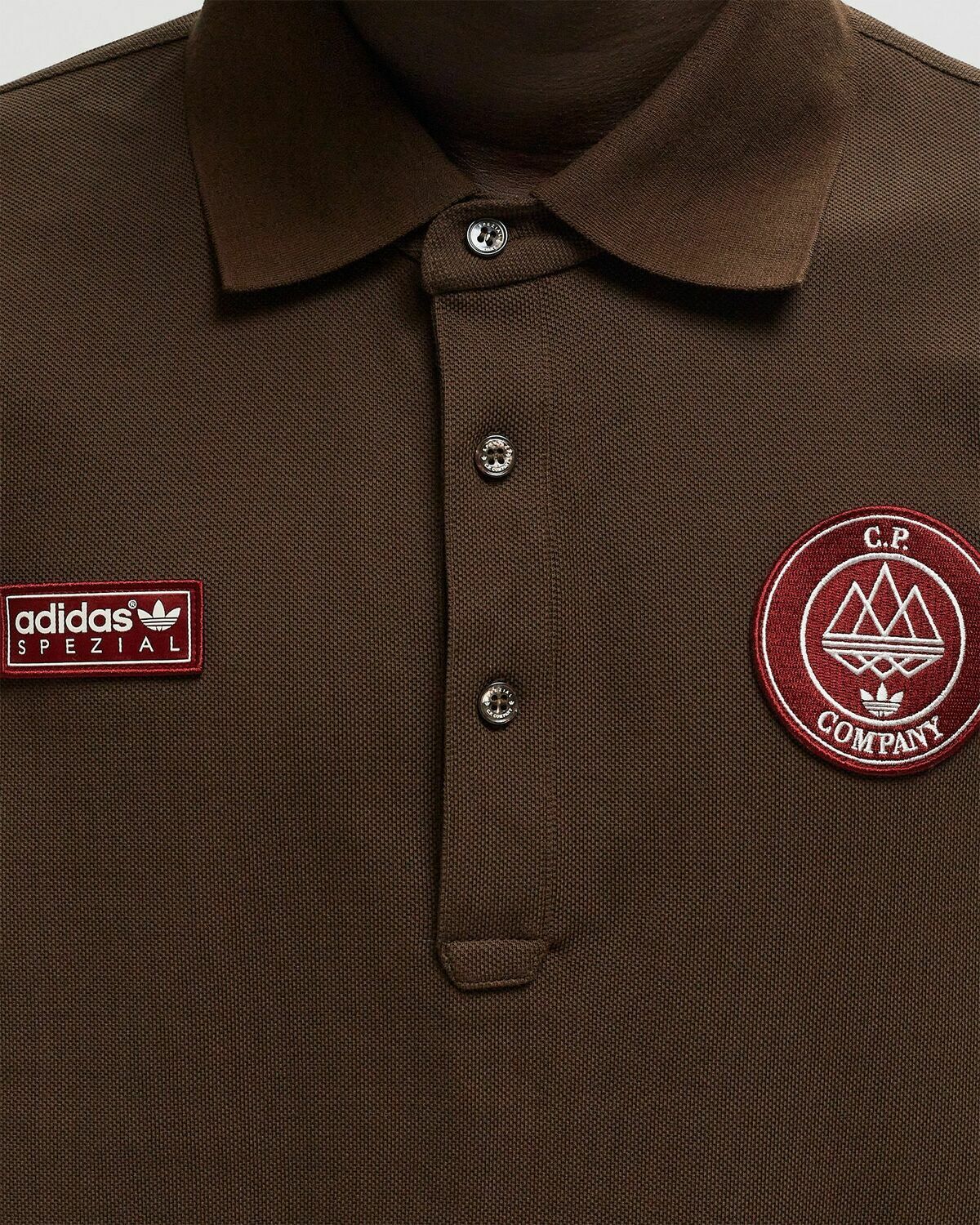 Adidas X Cp Company Spzl Polo Brown Polos adidas
