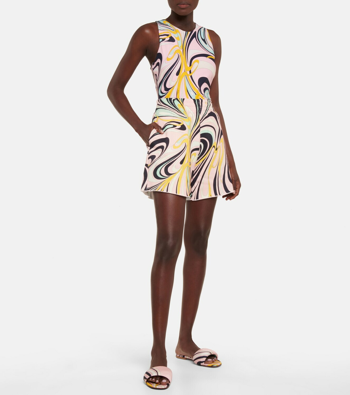 Pucci Printed tank top Emilio Pucci