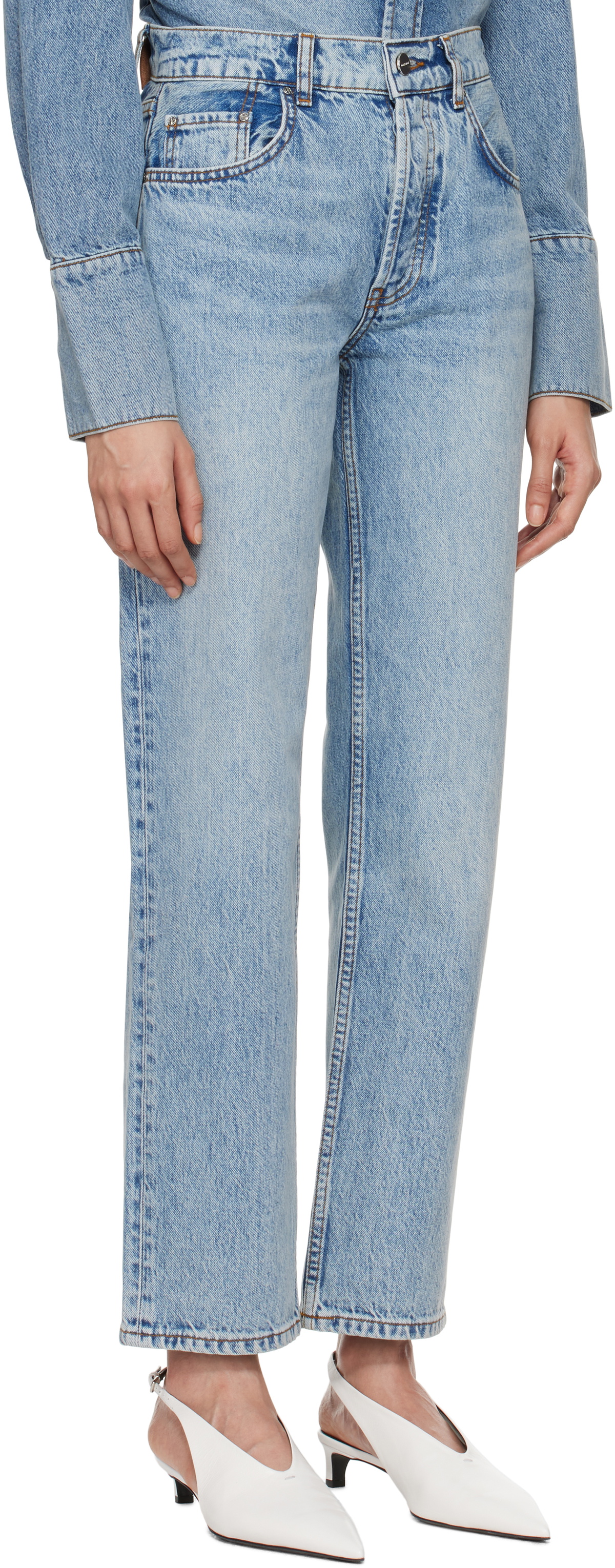 ANINE BING Blue Benson Jeans ANINE BING