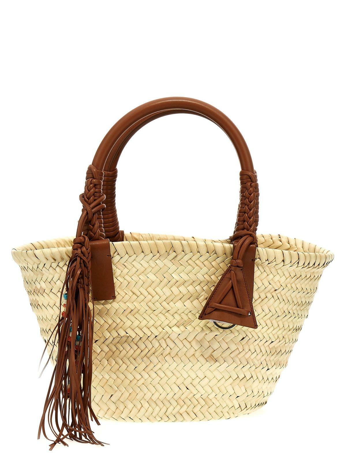 Alanui Icon Palm Leaf Tote Bag Alanui