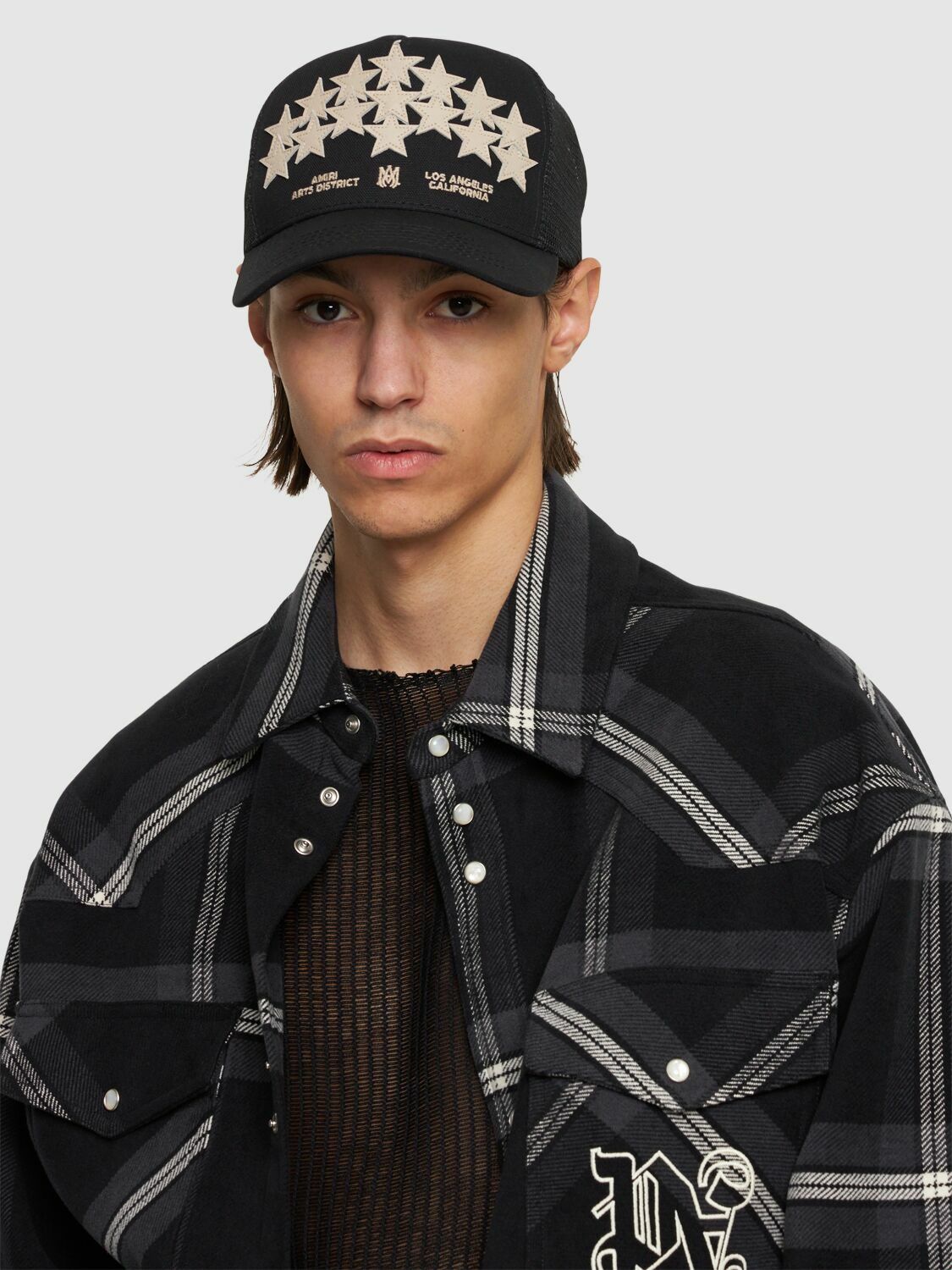 AMIRI - Stars Cotton Baseball Cap Amiri