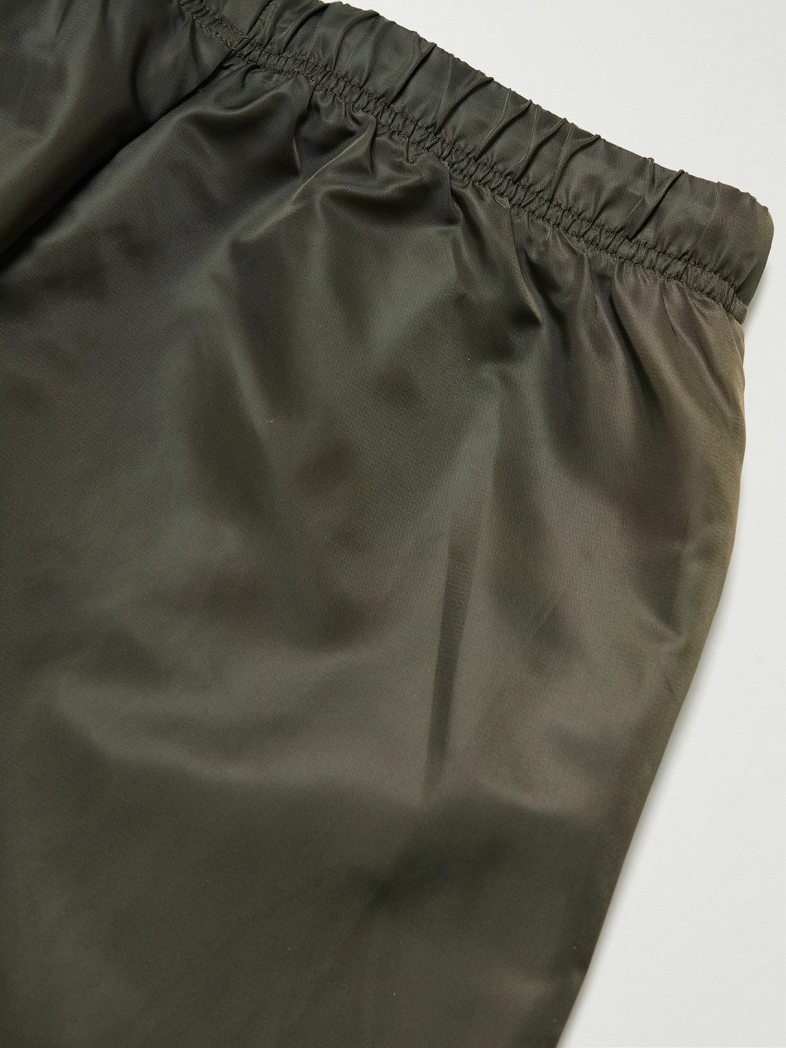 FEAR OF GOD ESSENTIALS - Tapered Logo-Appliquéd Taslan Nylon Track ...