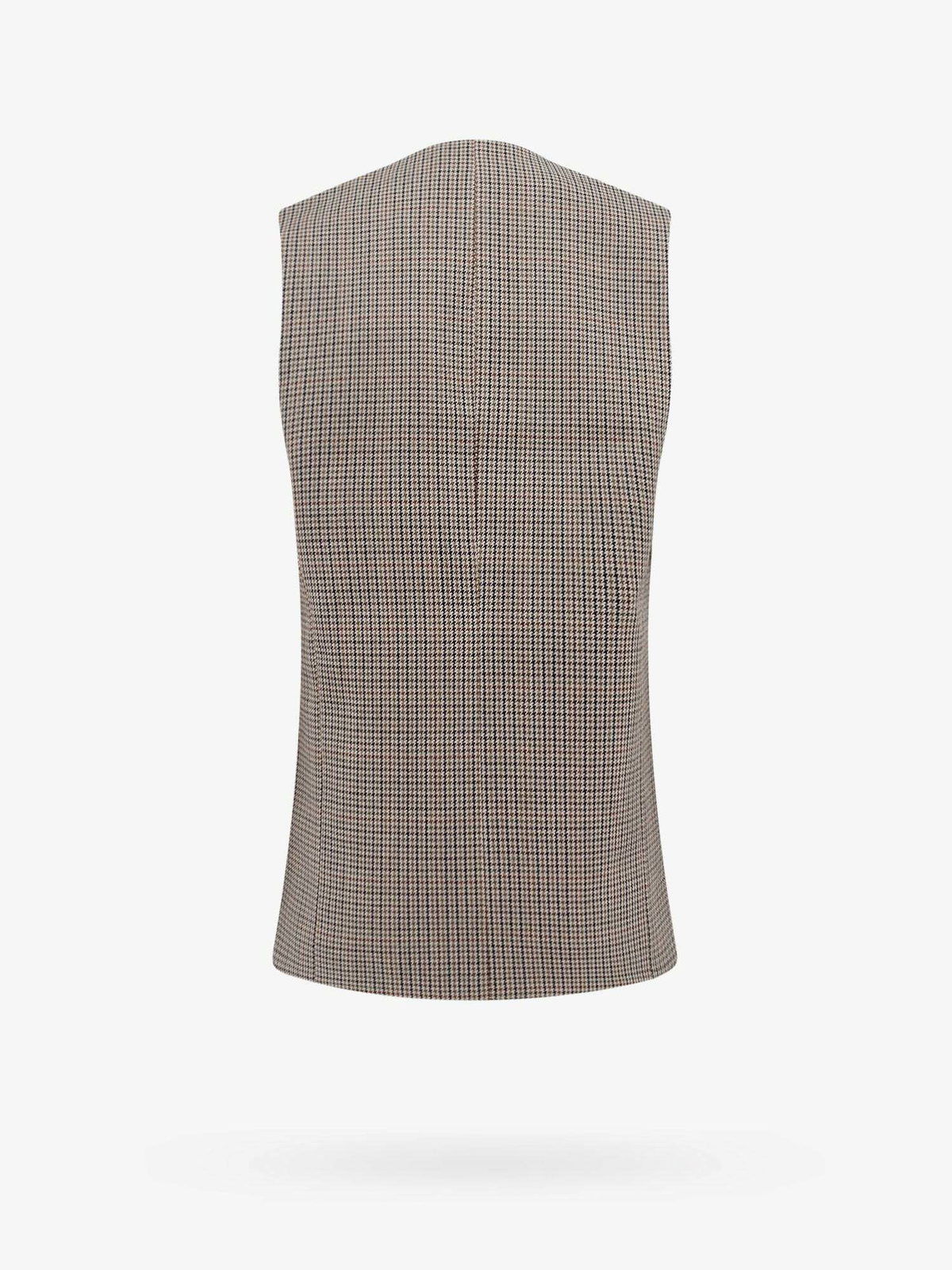 Ami Paris Vest Beige Womens AMI