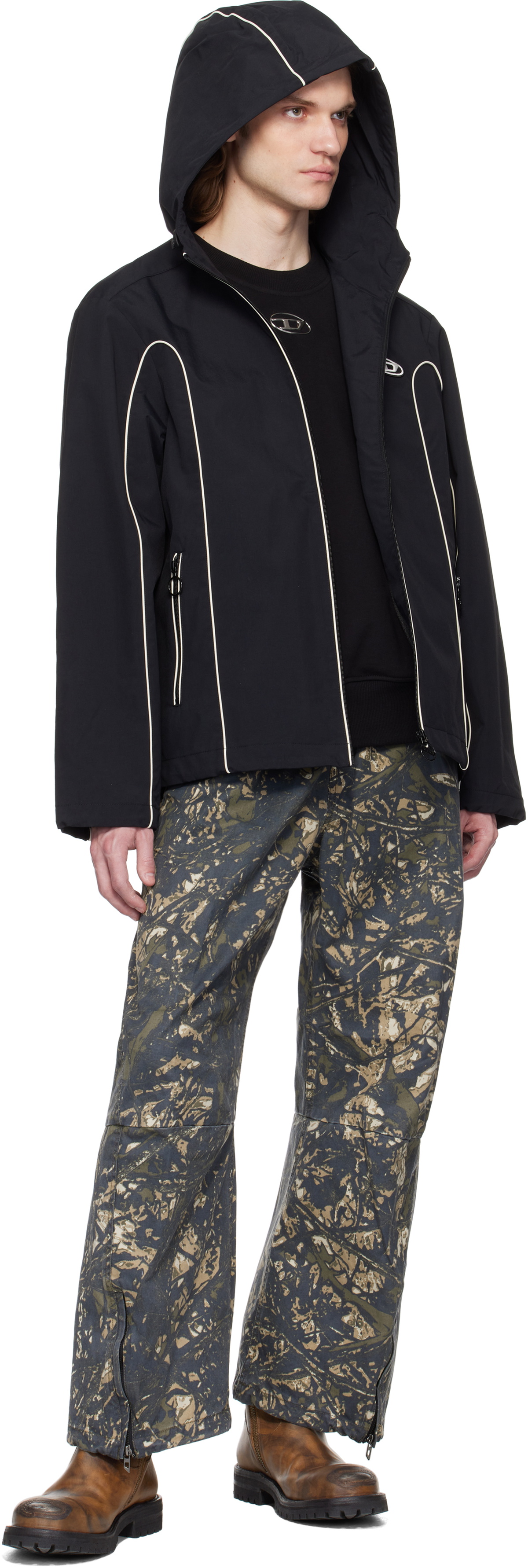 Diesel Black J-Hives Jacket Diesel