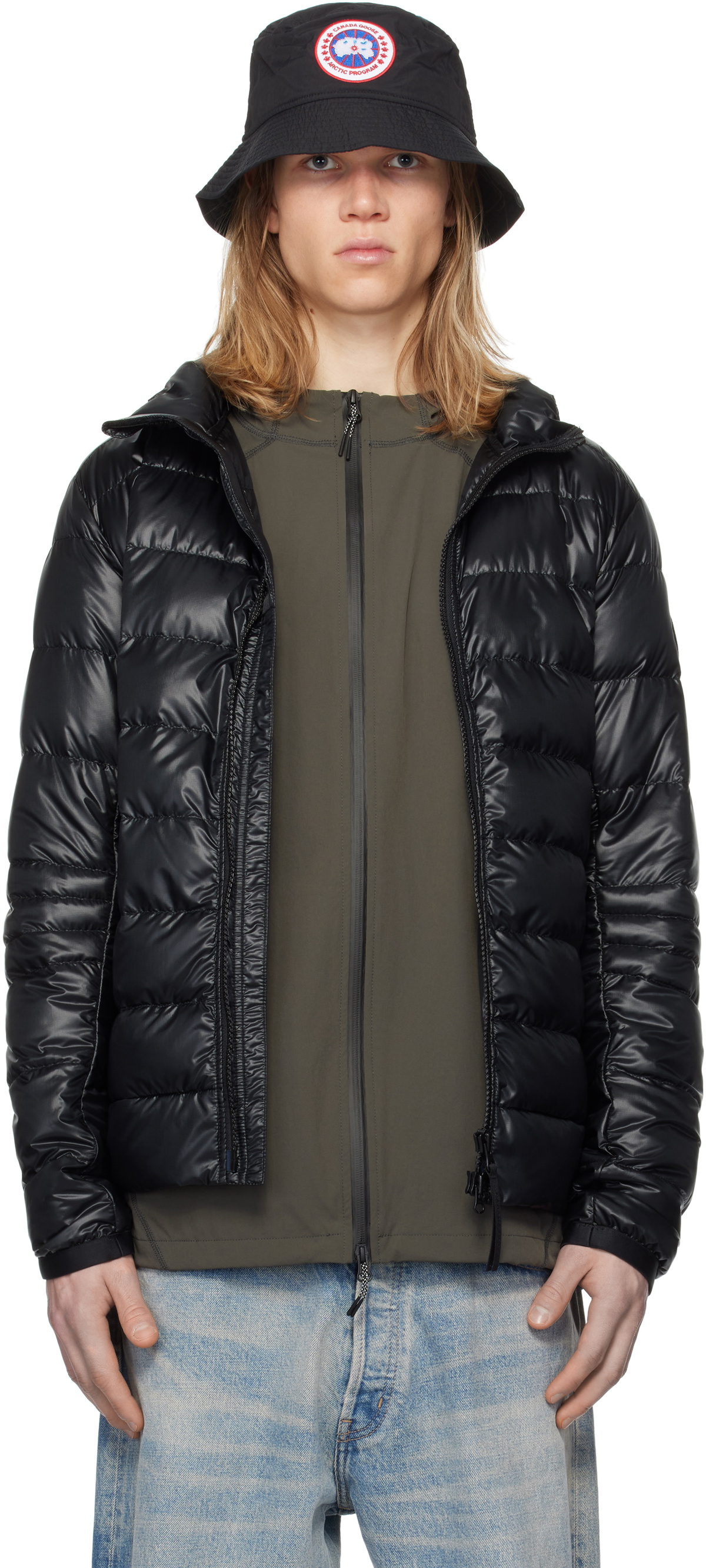 Canada Goose Black 'Black Label' Crofton Down Jacket Canada Goose