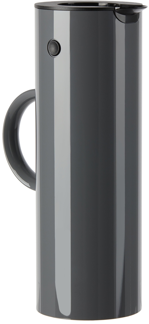 Stelton Grey Vacuum Jug, 1L Stelton