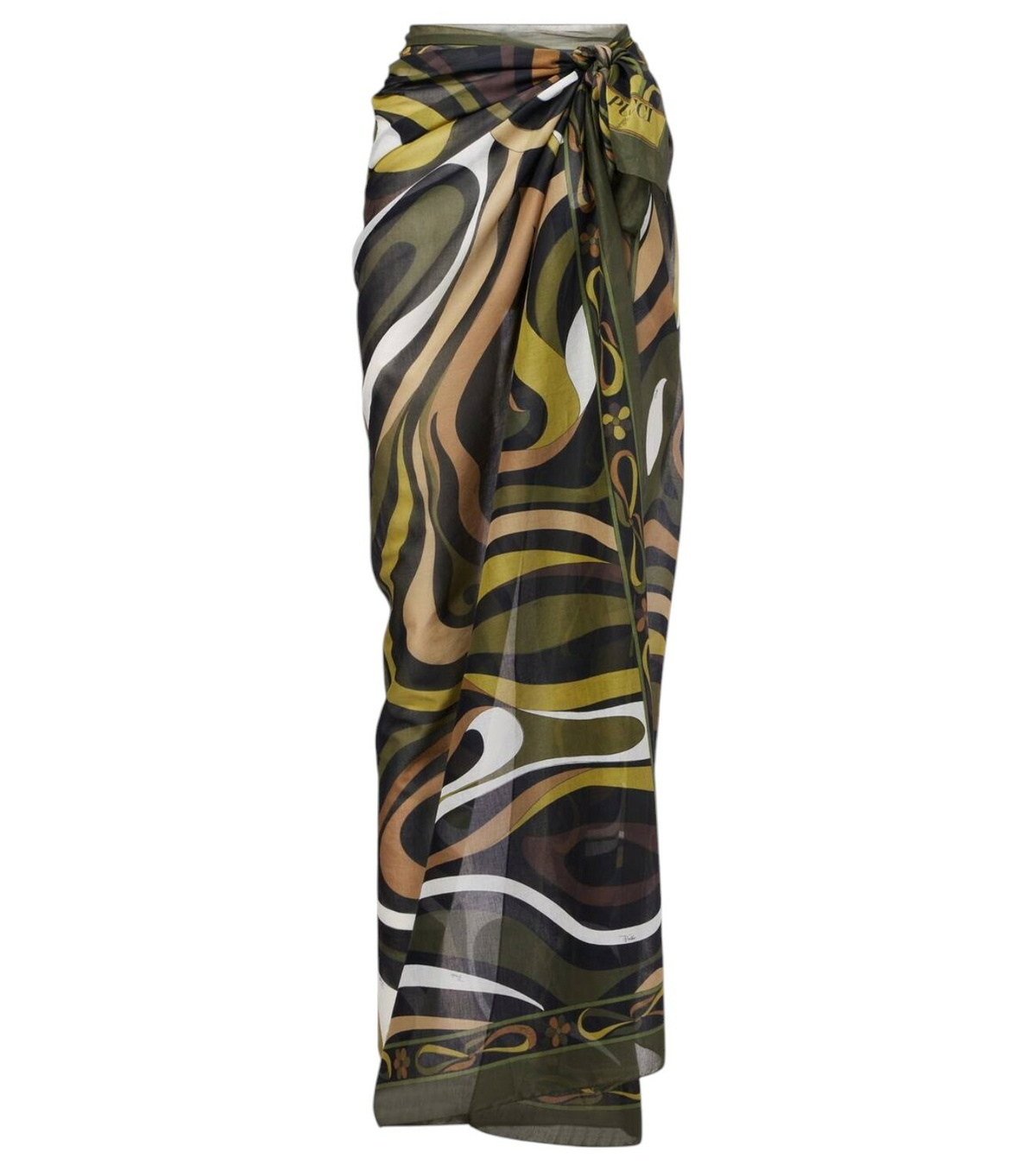 Pucci Marmo cotton beach cover-up Emilio Pucci