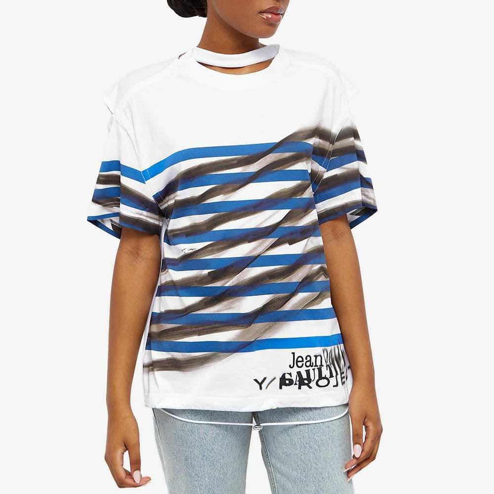 Y-Project Women's x Jean Paul Gaultier Convertible T-Shirt in White ...