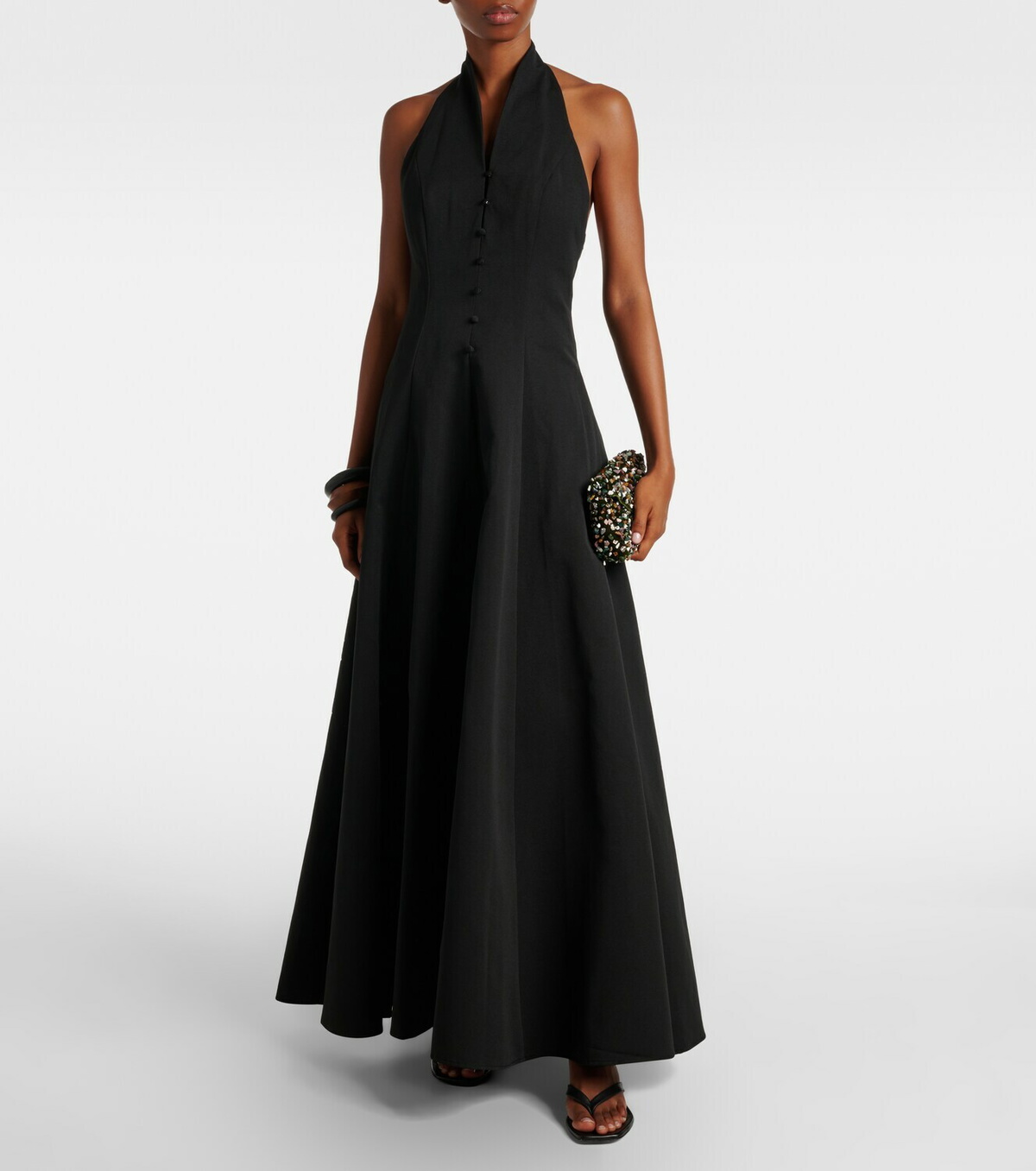 Staud Stella cotton-blend cocktail dress Staud