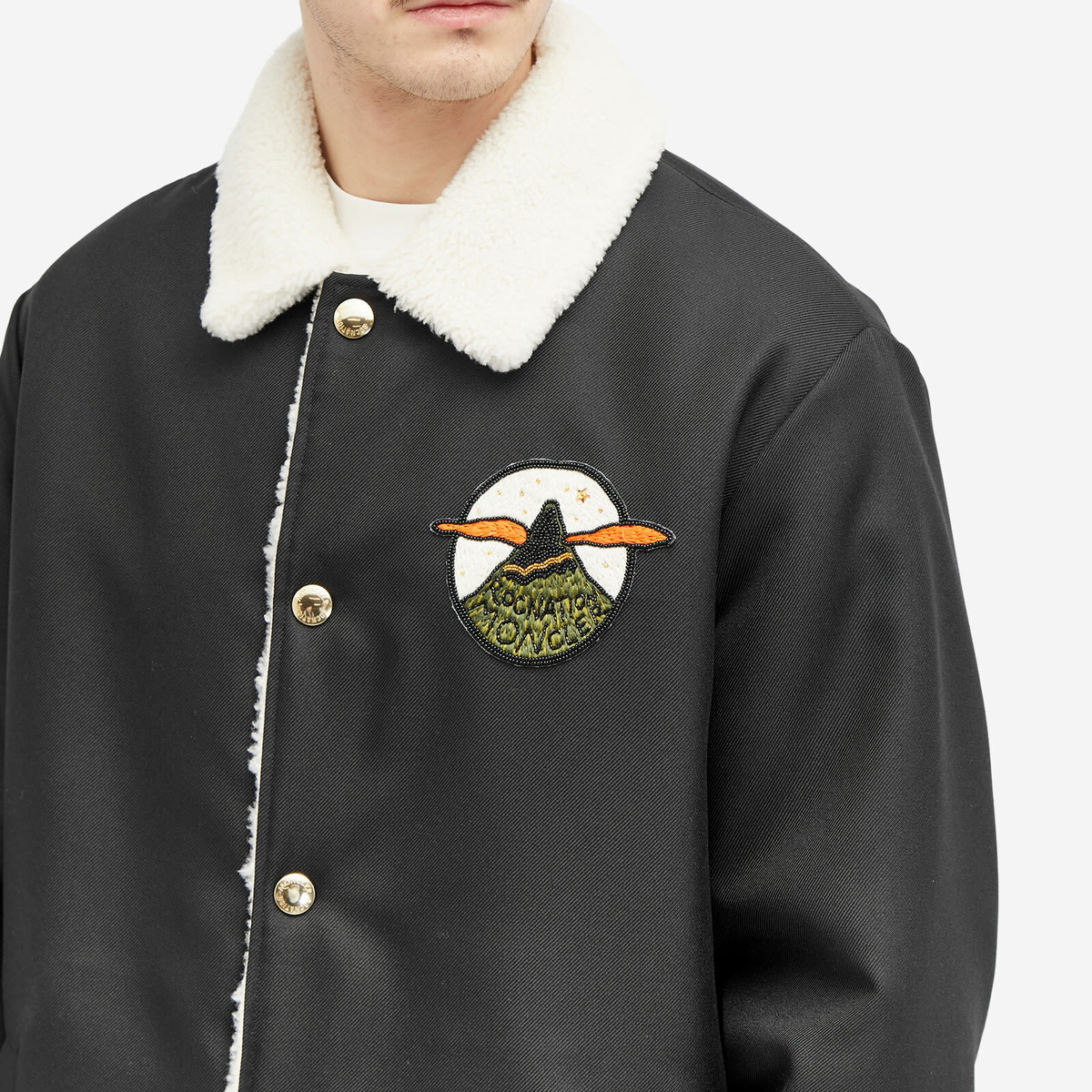 Moncler Men's Genius x Roc Nation Camelopardalis Jacket in Black Moncler