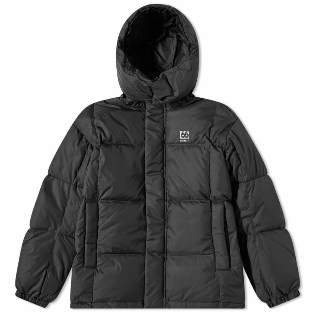 66° North Dyngja Down Jacket in Obsidian 66° North