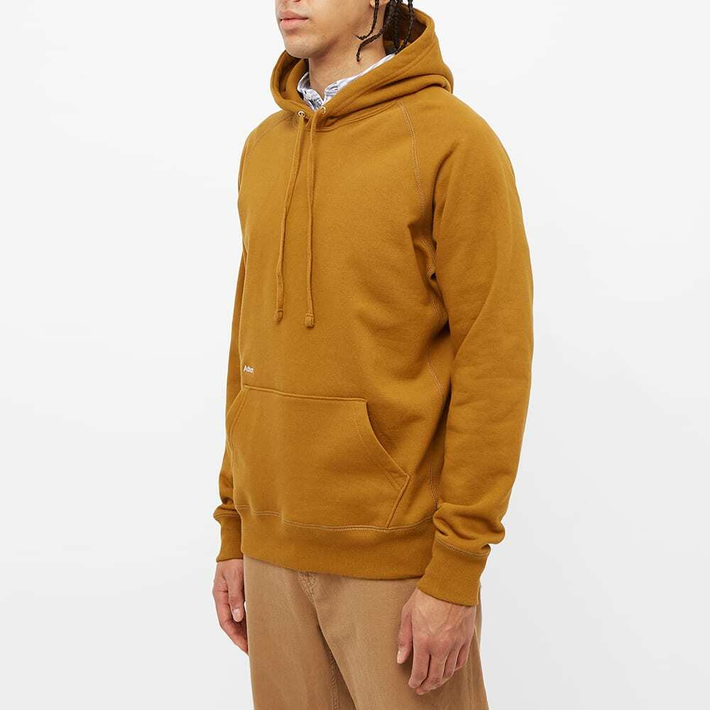 Adsum Men's Core Logo Hoody in Golden Moss Adsum