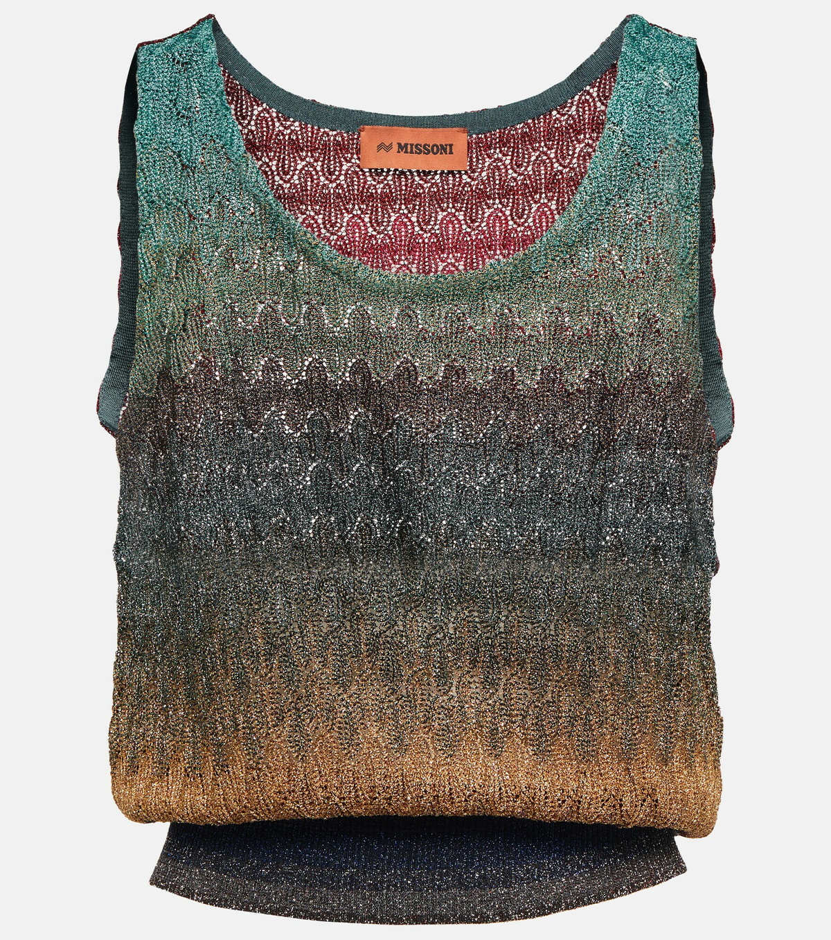 Missoni - Ombré knit top Missoni
