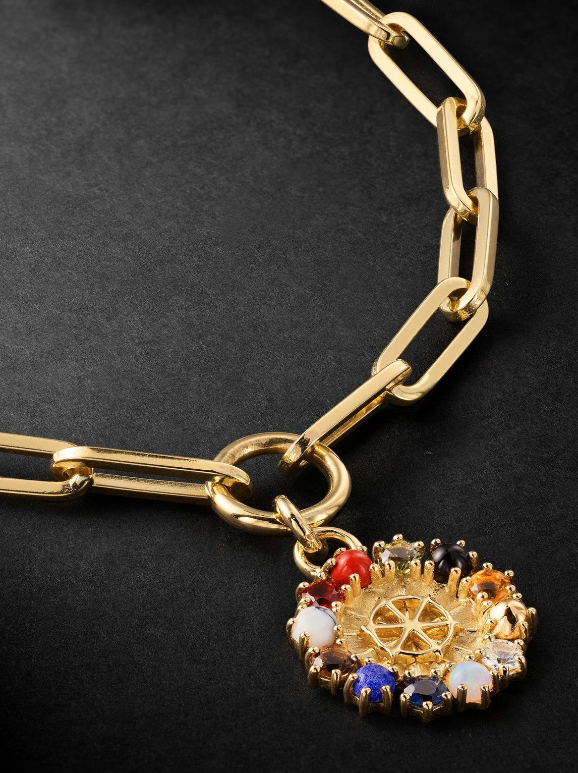 Foundrae - Aether Gold Multi-Stone Bracelet Foundrae