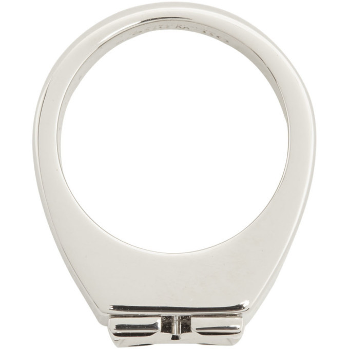 Off-White Silver Arrow Ring Off-White