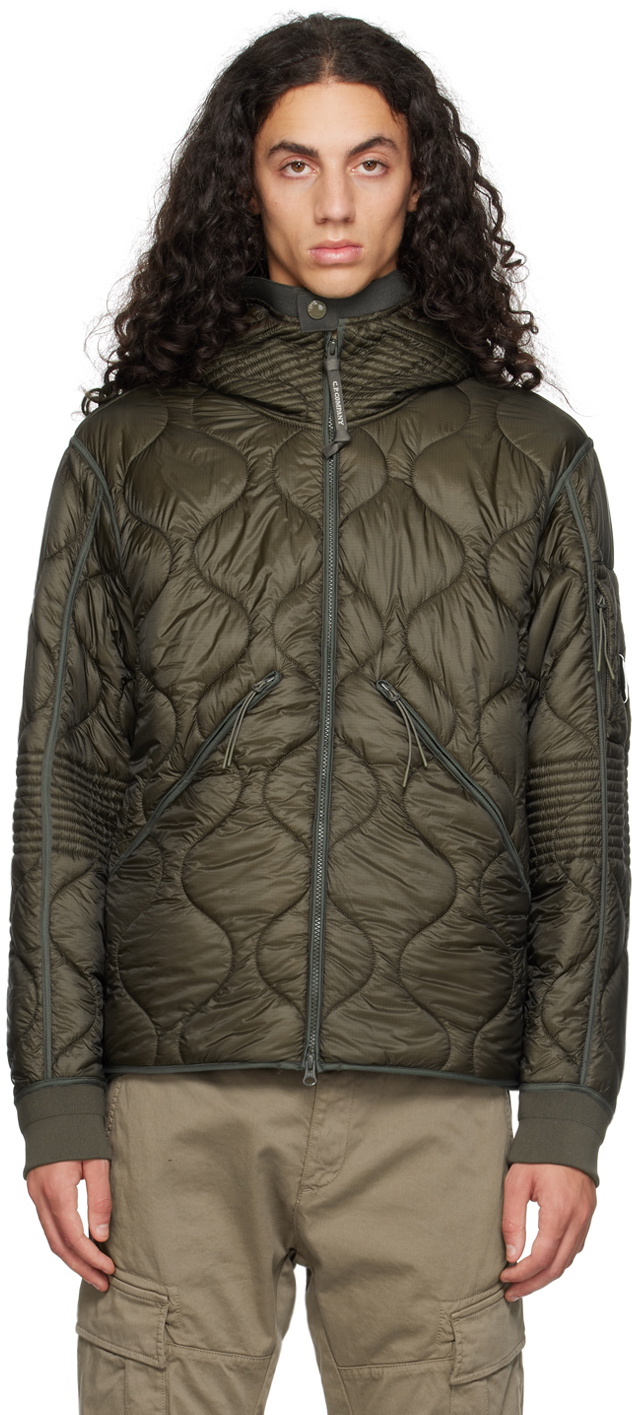 C.P. Company Khaki Lens Liner Jacket C.P. Company