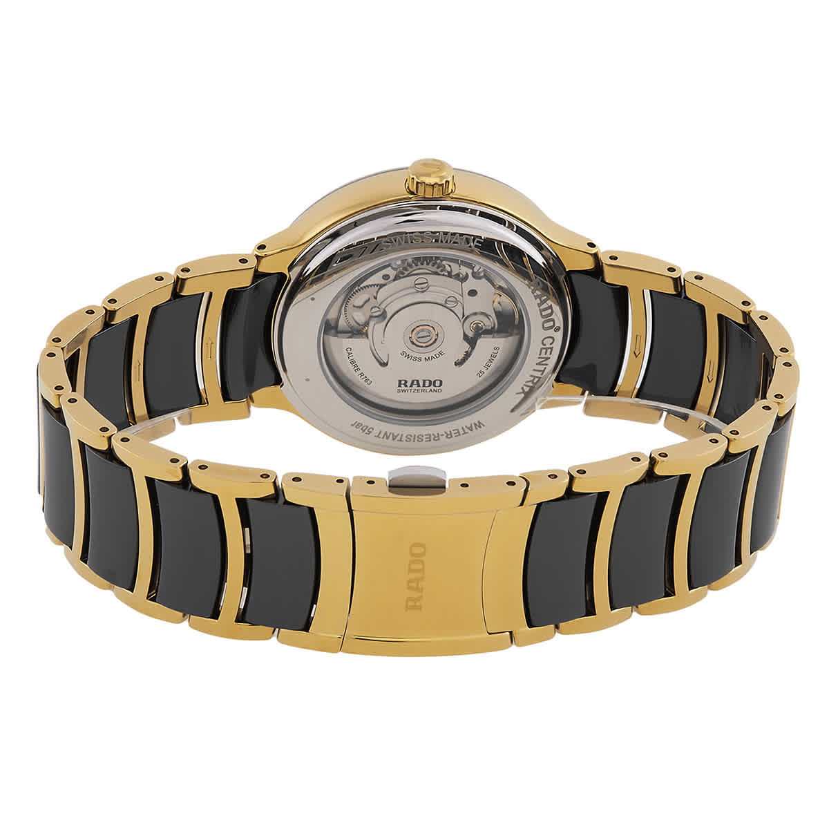 Rado Centrix Quartz Diamond Black Dial Unisex Watch R30008742 Rado