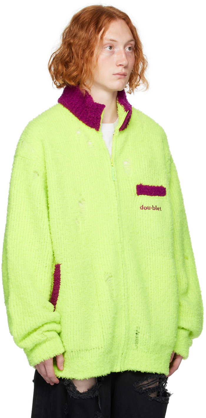 Doublet Yellow Zip Jacket Doublet