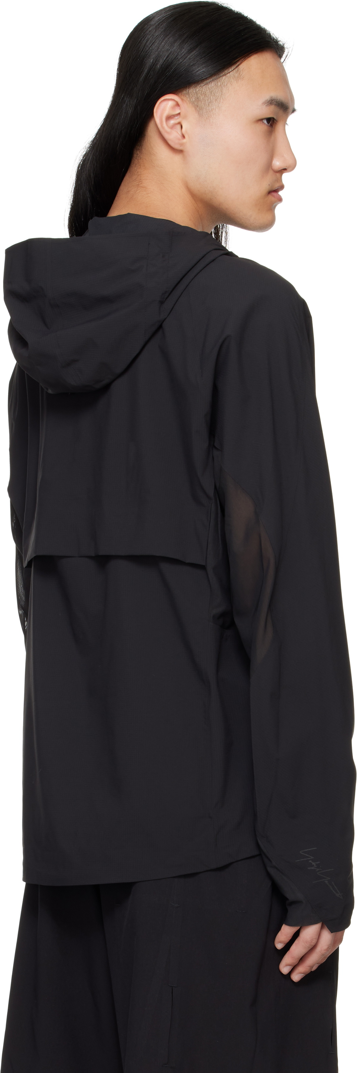 Y-3 Black Running Jacket Y-3