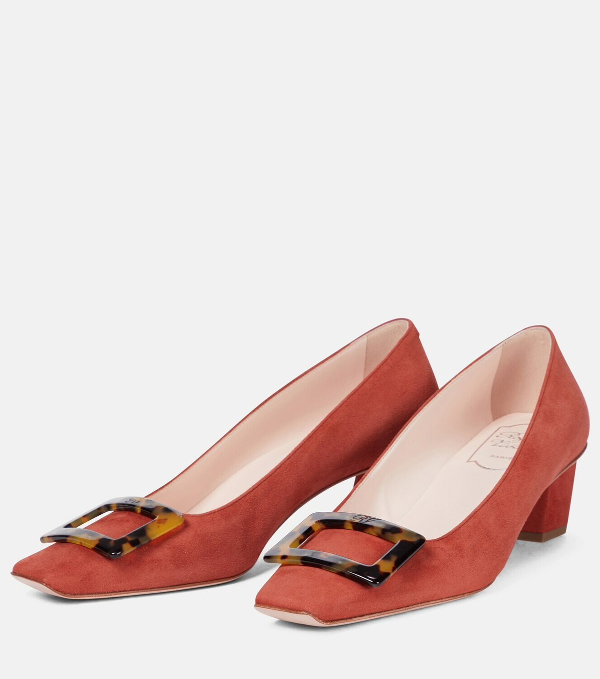 Roger Vivier Belle Vivier suede pumps Roger Vivier