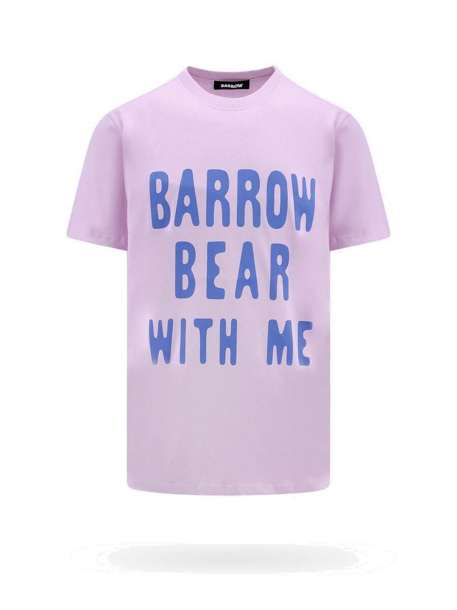 Barrow T Shirt Pink Mens Barrow