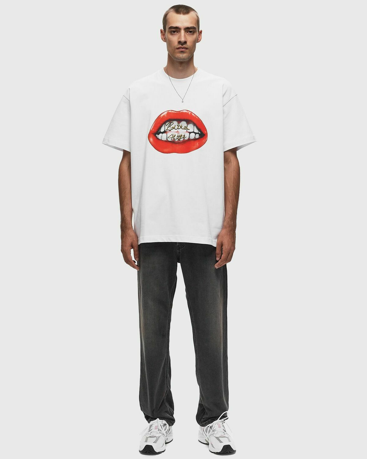 Patta Patta Smile T Shirt White Shortsleeves Patta